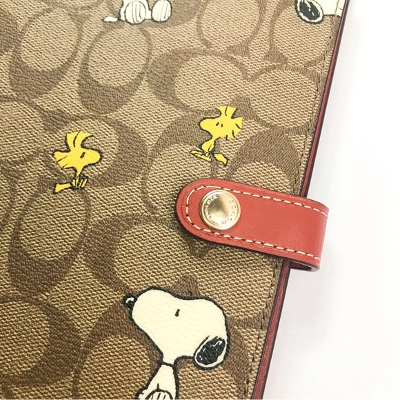 Coach | Office | Coach X Peanuts Notebook In Signature Canvas With ...